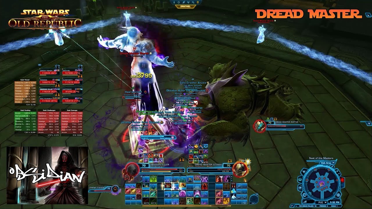 SWTOR Dread Master | Sorc DPS | DP NiM Timed 5.10a - YouTube