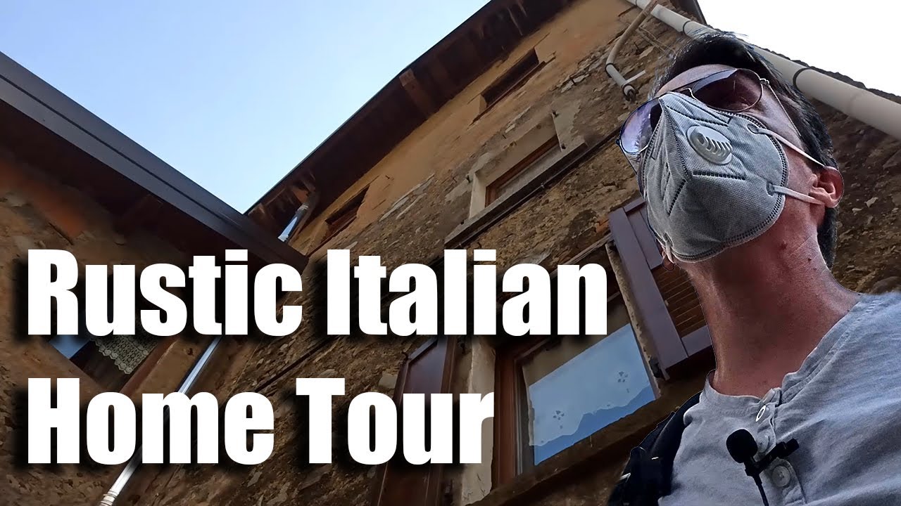 Rustic Villa tour near Lake Como | Vimogno Primaluna Italy - YouTube