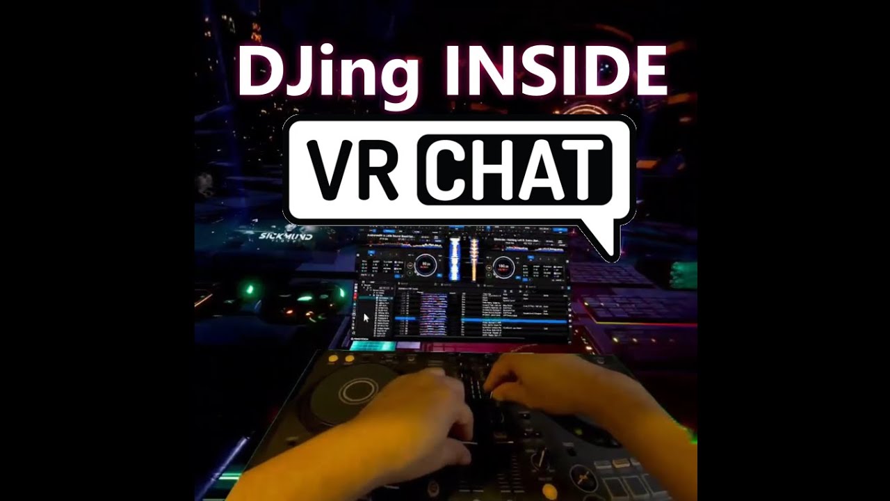 DJing in VRChat with Quest 3 | POV Virtual Reality DJ Set (Pioneer FLX4 ...