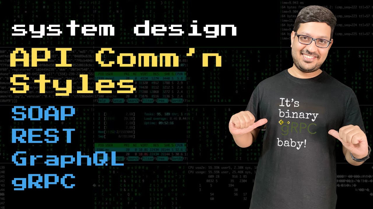 API Communication Styles | SOAP REST GraphQL gRPC | Use cases and Trade Offs | System Design ...