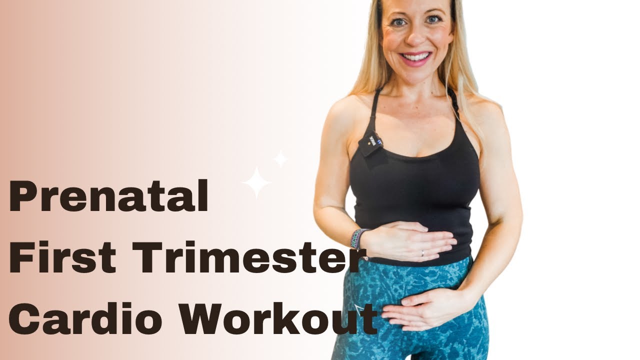 Prenatal Cardio- First Trimester Pregnancy Workout - YouTube