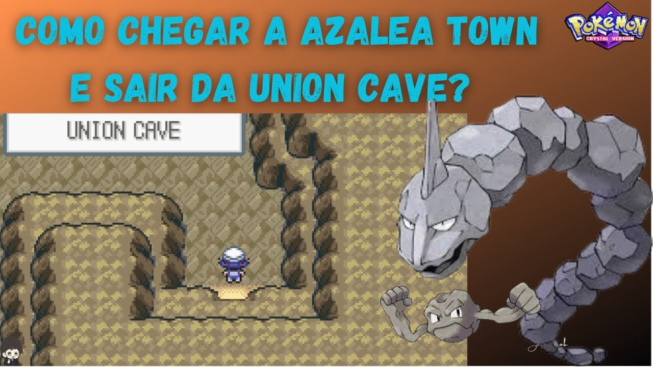 Pokemon Crystal #07 Como chegar a Azalea Town e sair da Union cave ...