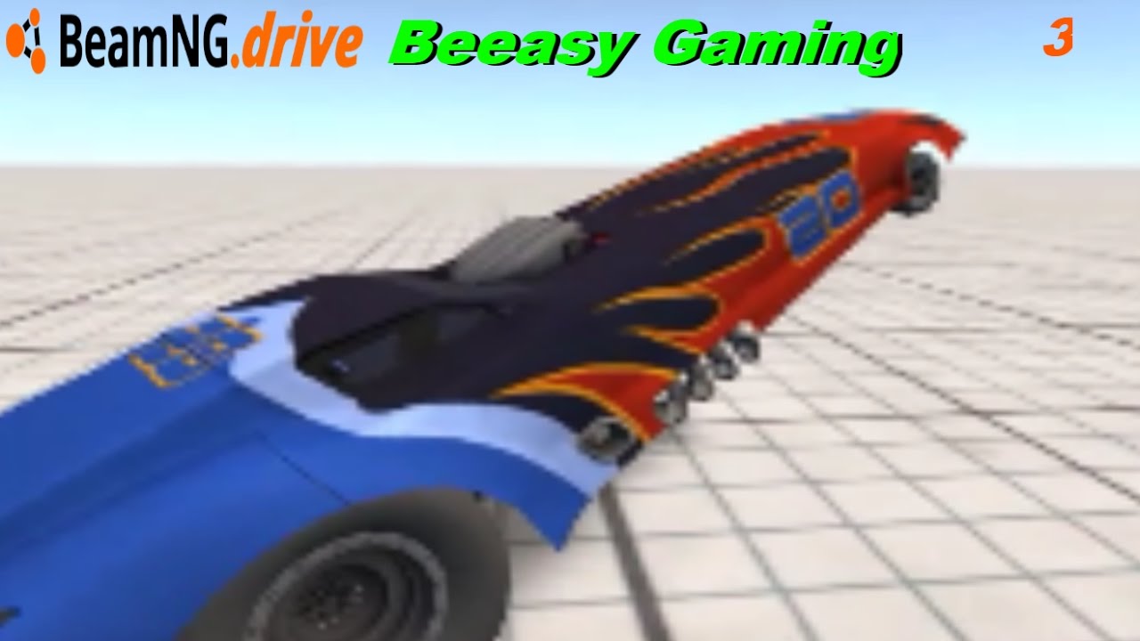 BeamNG.drive Funny car! AKA Annihilator. - YouTube