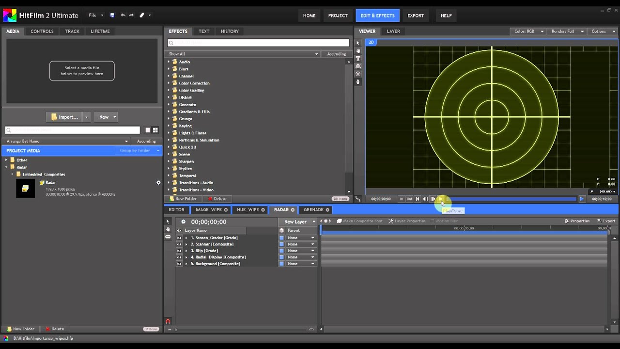 Hitfilm Tips and Tricks 01 - YouTube