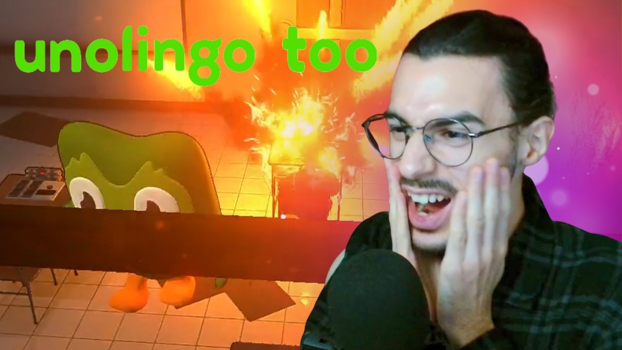 O Unolingo veio me cobrar a ofensiva🔥! Jogo Inspirado no Duolingo ...