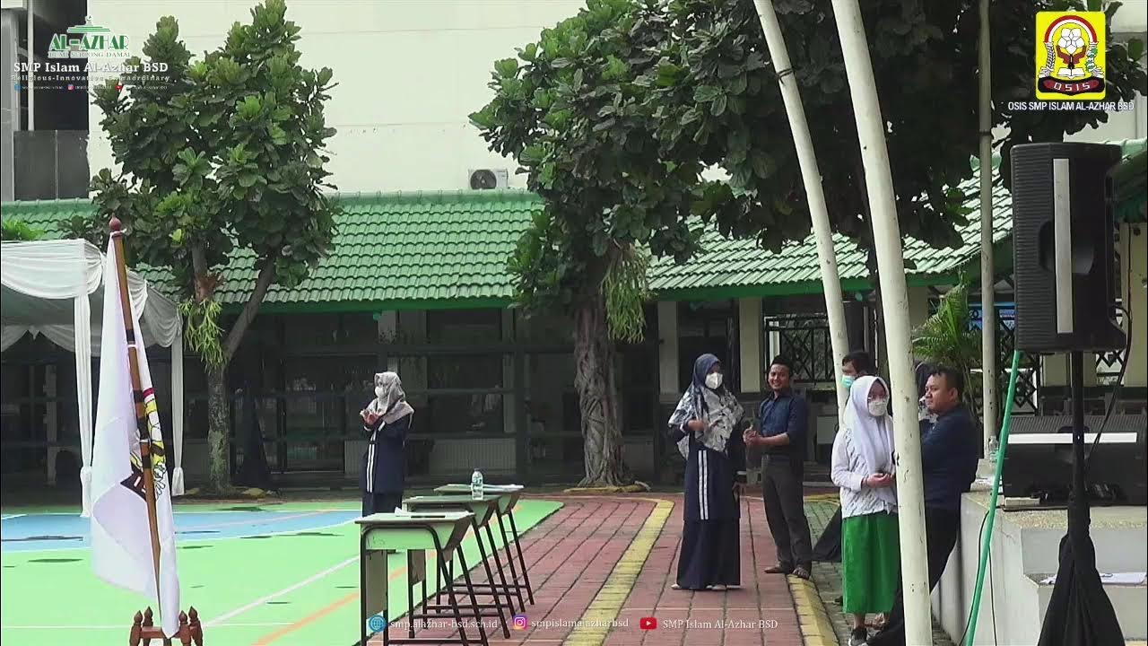 GLADI BERSIH PELANTIKAN OSIS SMP ISLAM AL-AZHAR BSD TP 2022-2023 - YouTube