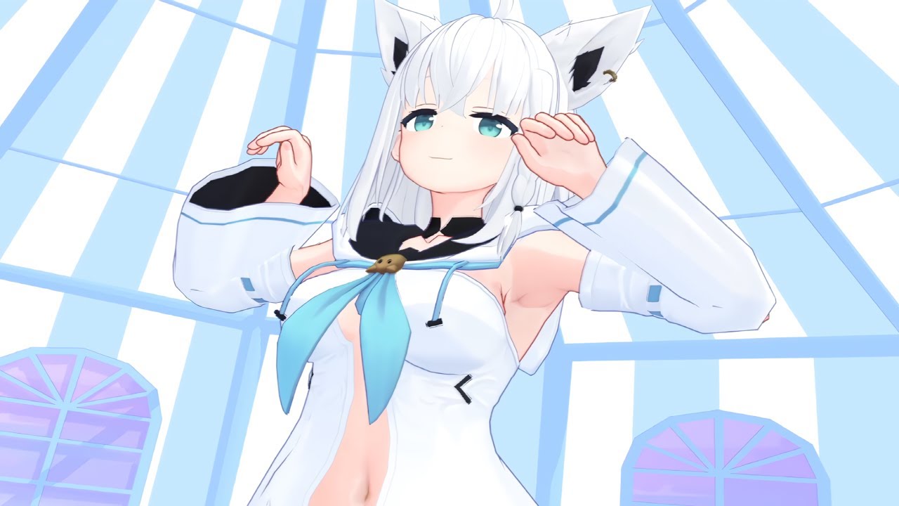 Mirrrrrors / 白上フブキ / Shirakami Fubuki / [hololive MMD] #白上フブキ ...