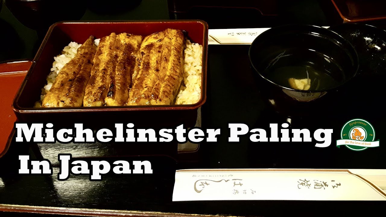 De lekkerste gebakken Paling "Unagi" ooit eten. Michelinster restaurant ...