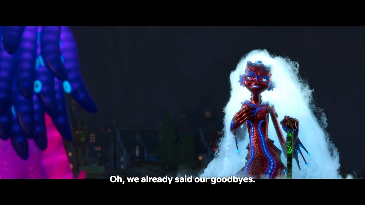 Ruby Gillman, Teenage Kraken Nerissa emerges from the ocean - YouTube