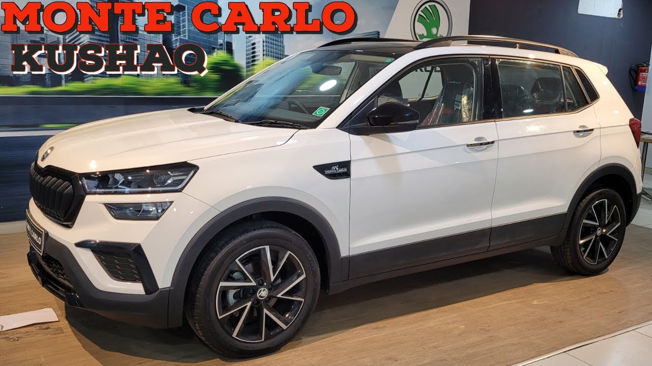 2023 Skoda kushaq monte carlo | white colour Full Detailed walkaround ...