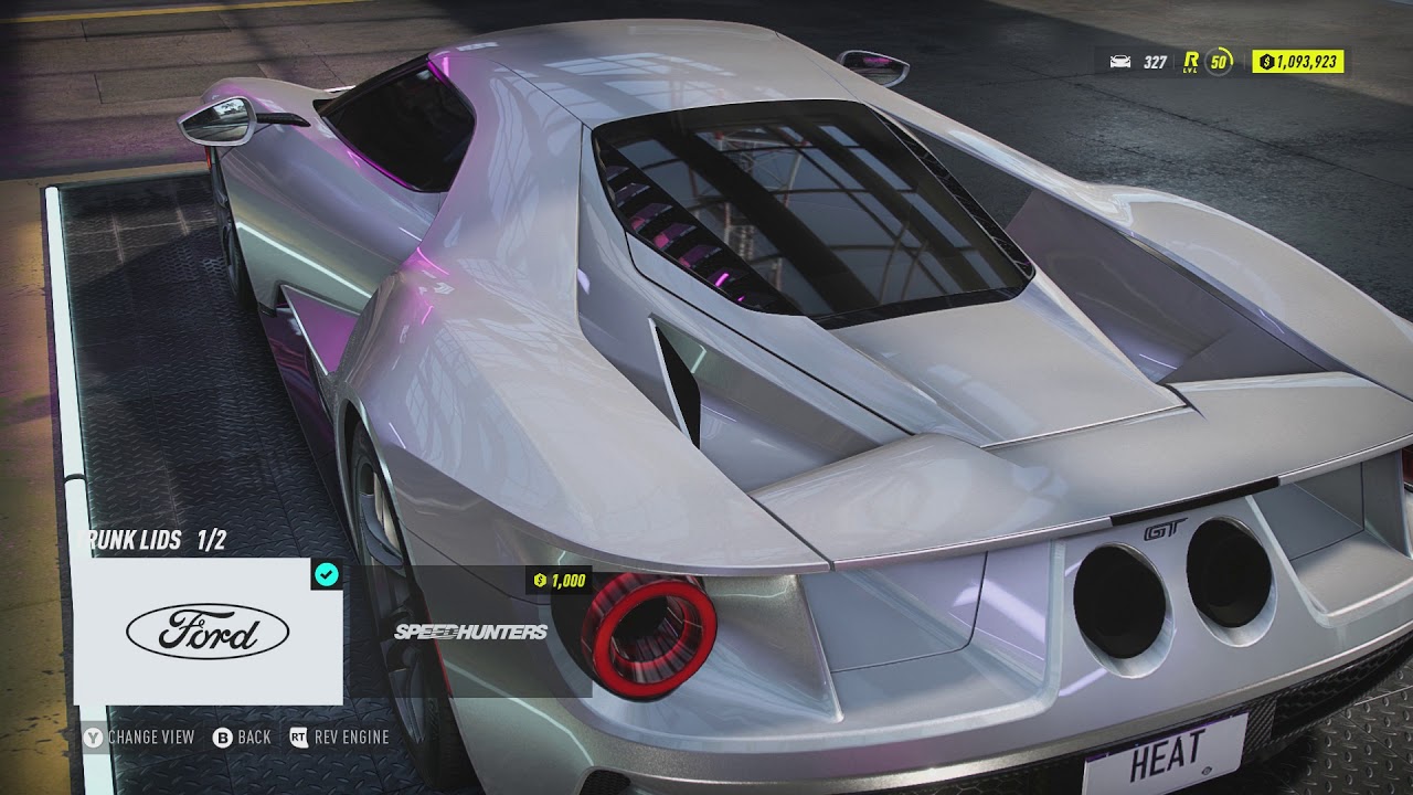 NFS Heat 2017 Ford GT Customization - YouTube