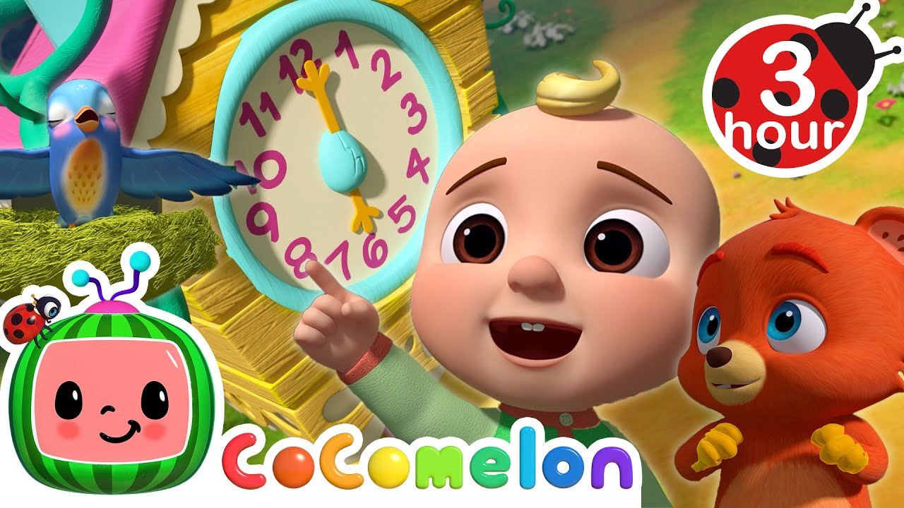 Hickory Dickory Dock + More | Cocomelon - Nursery Rhymes | Fun Cartoons ...