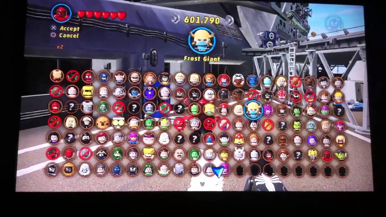 Secret area(Lego marvel super heroes) - YouTube