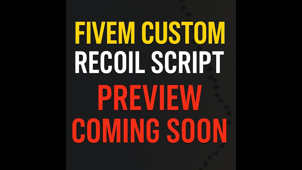 Next-Gen Recoil System for FiveM 🔥 | Coming Soon from Codeline Devs ...