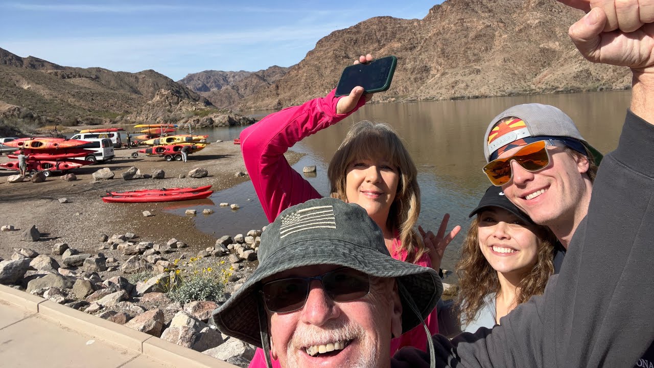 Heading from Laughlin to Colorado to canoe/kayak - YouTube