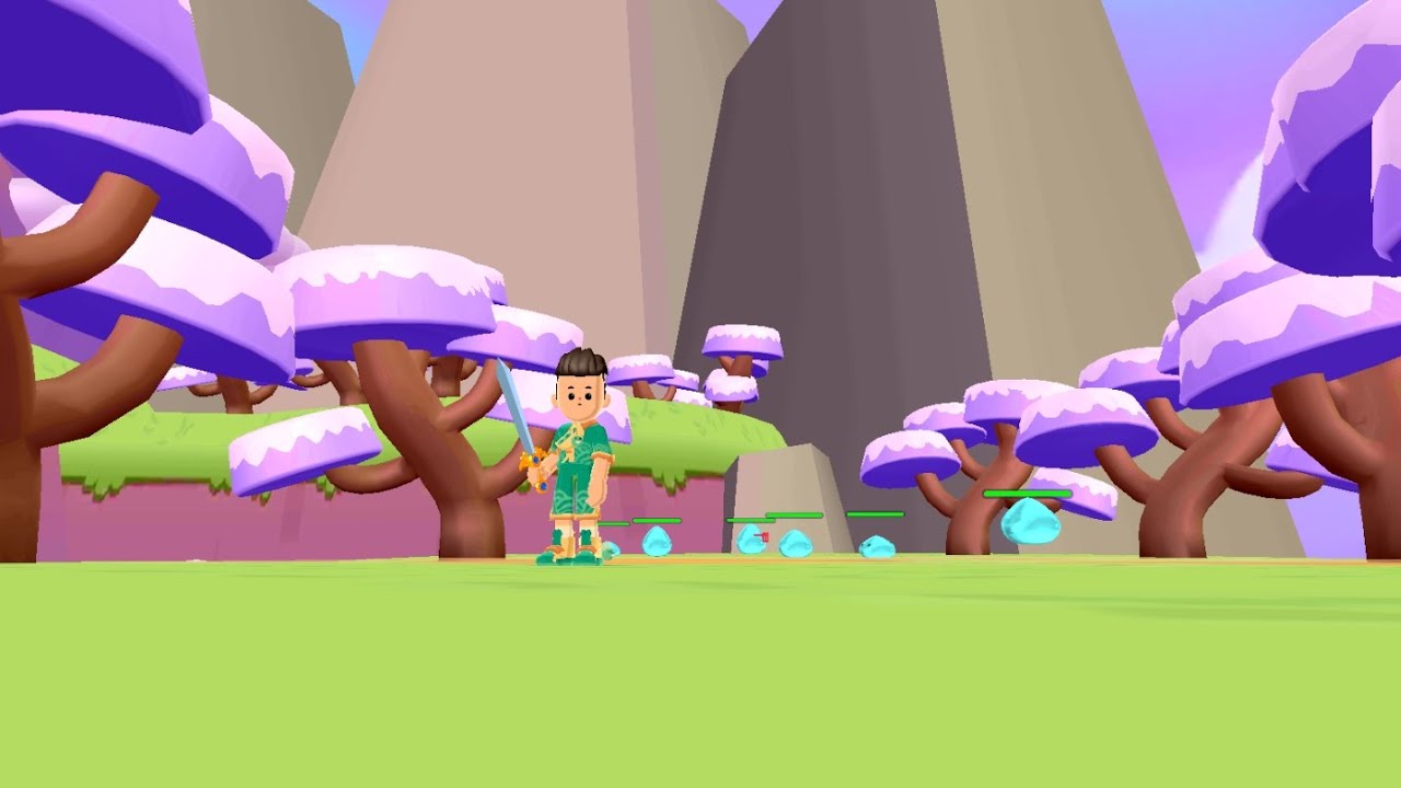 I kill monsters with a sword next to tale, on phone - YouTube