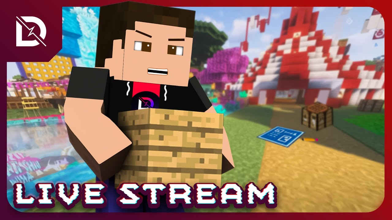 🔴 TIME TO CREATE IN MINECRAFT! - YouTube