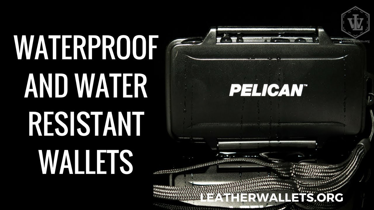 Waterproof and Water Resistant Wallets - Intro - YouTube