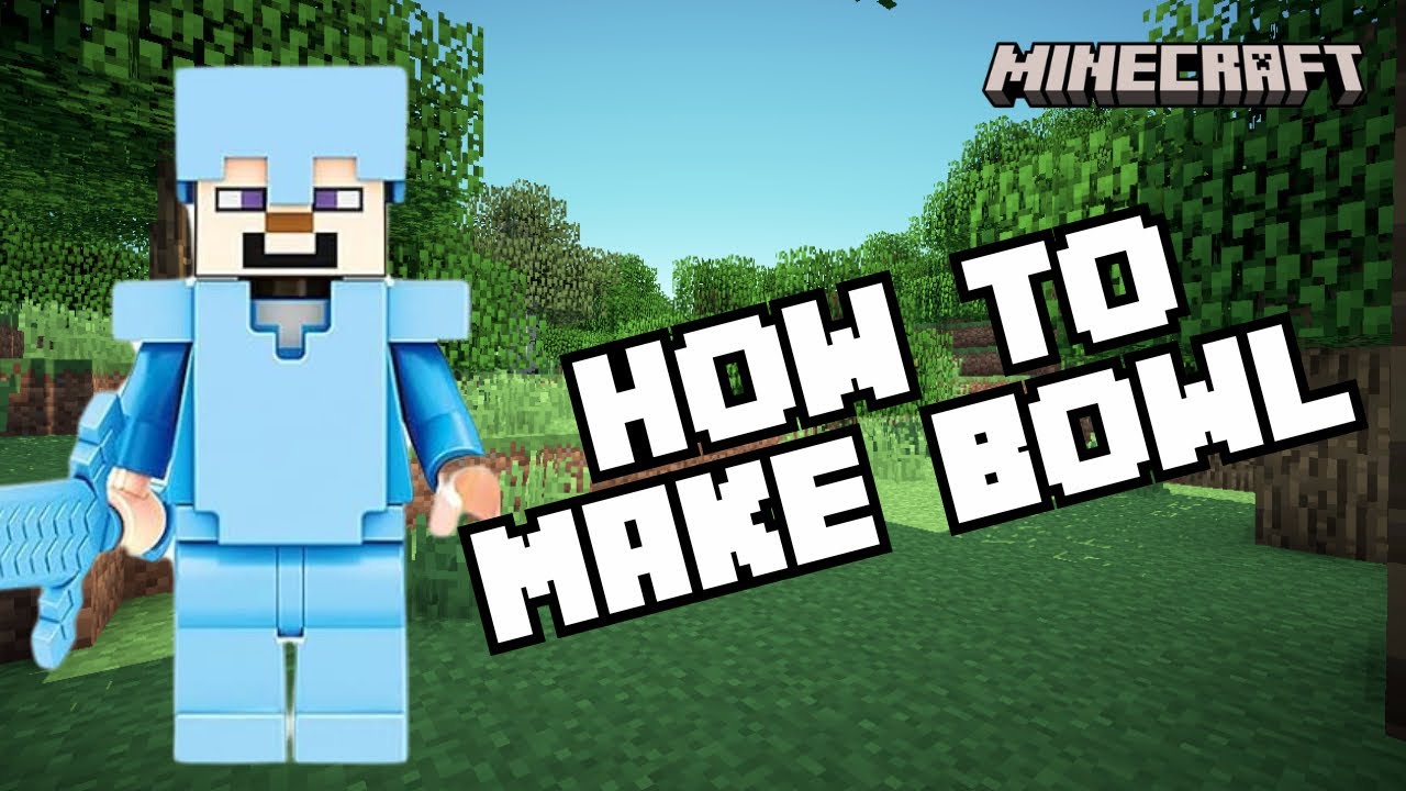 How to Make Bowl in Minecraft 2024? - YouTube
