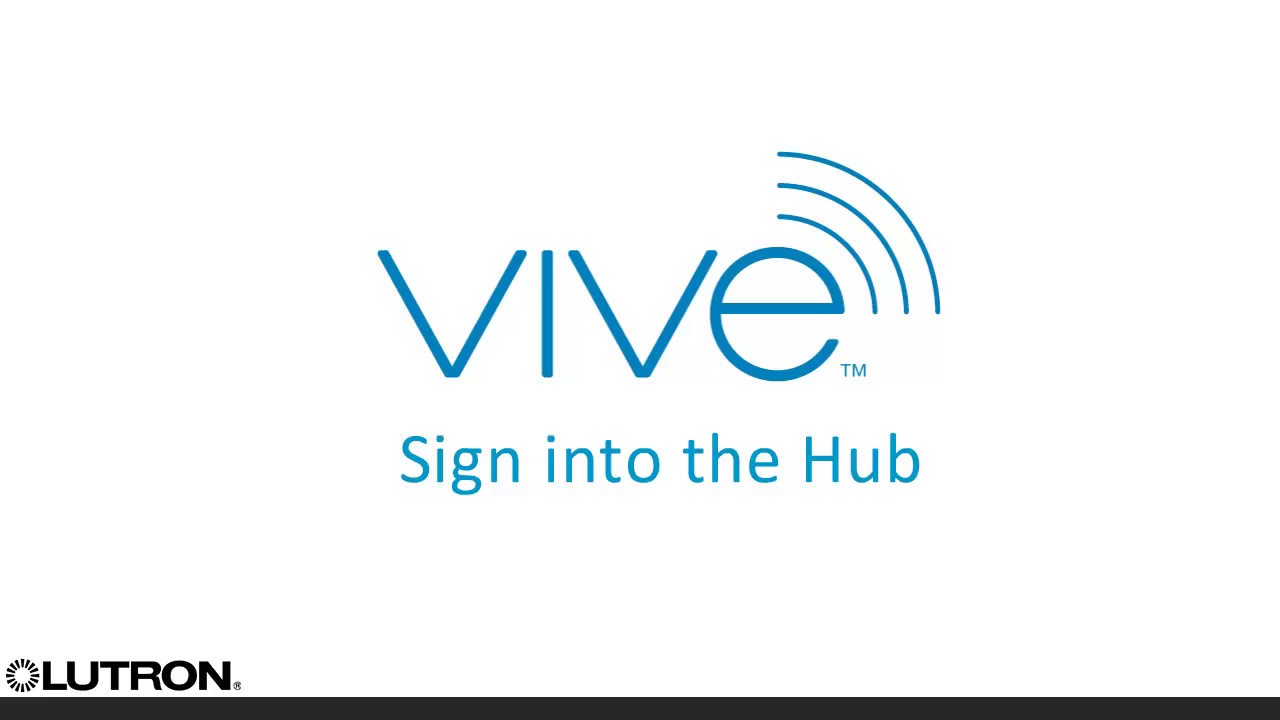 Vive – Sign in to Hub - YouTube