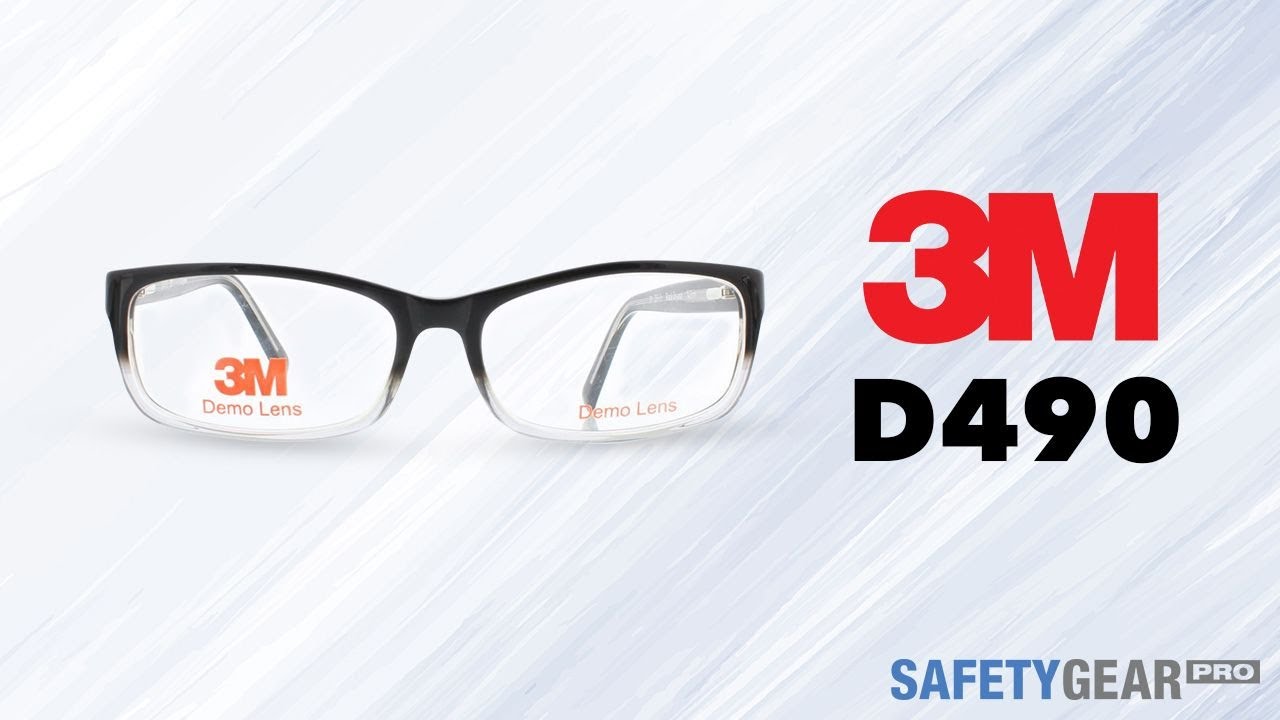 3M D490 ANSI Safety Glasses Review | Safety Gear Pro - YouTube