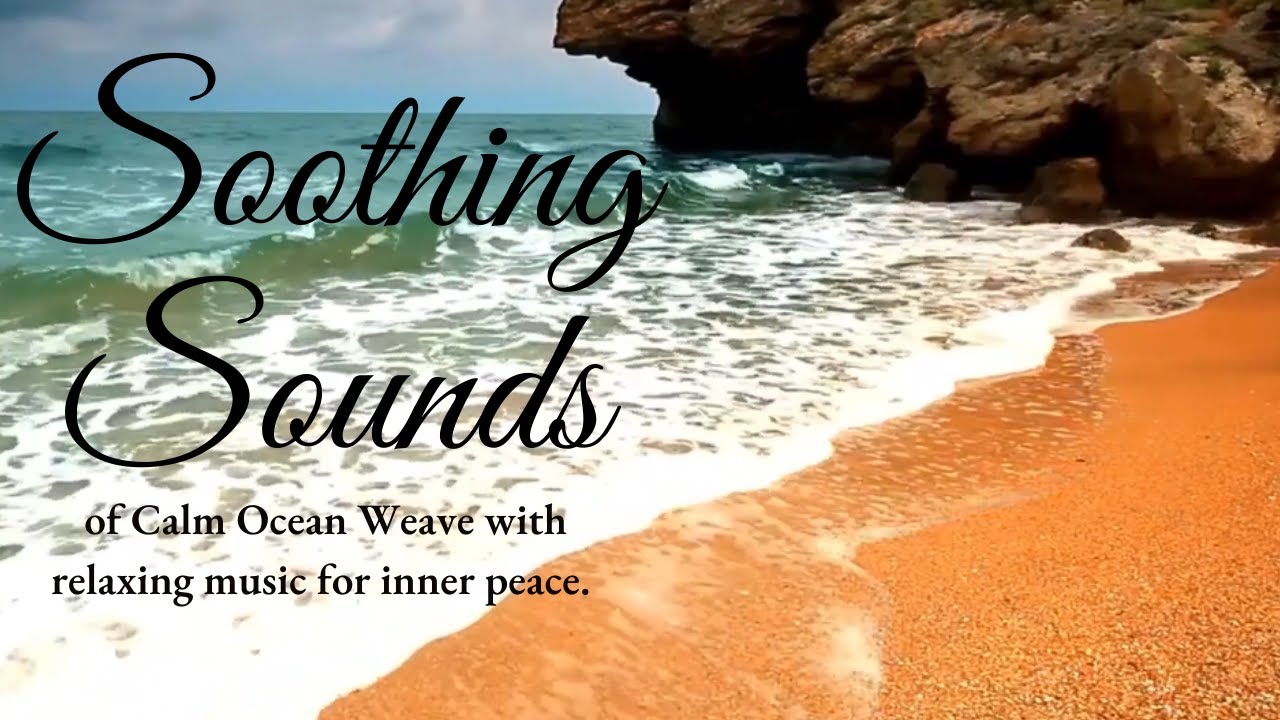 Relaxing Ocean Waves With Piano Music For Your Relaxation. - YouTube