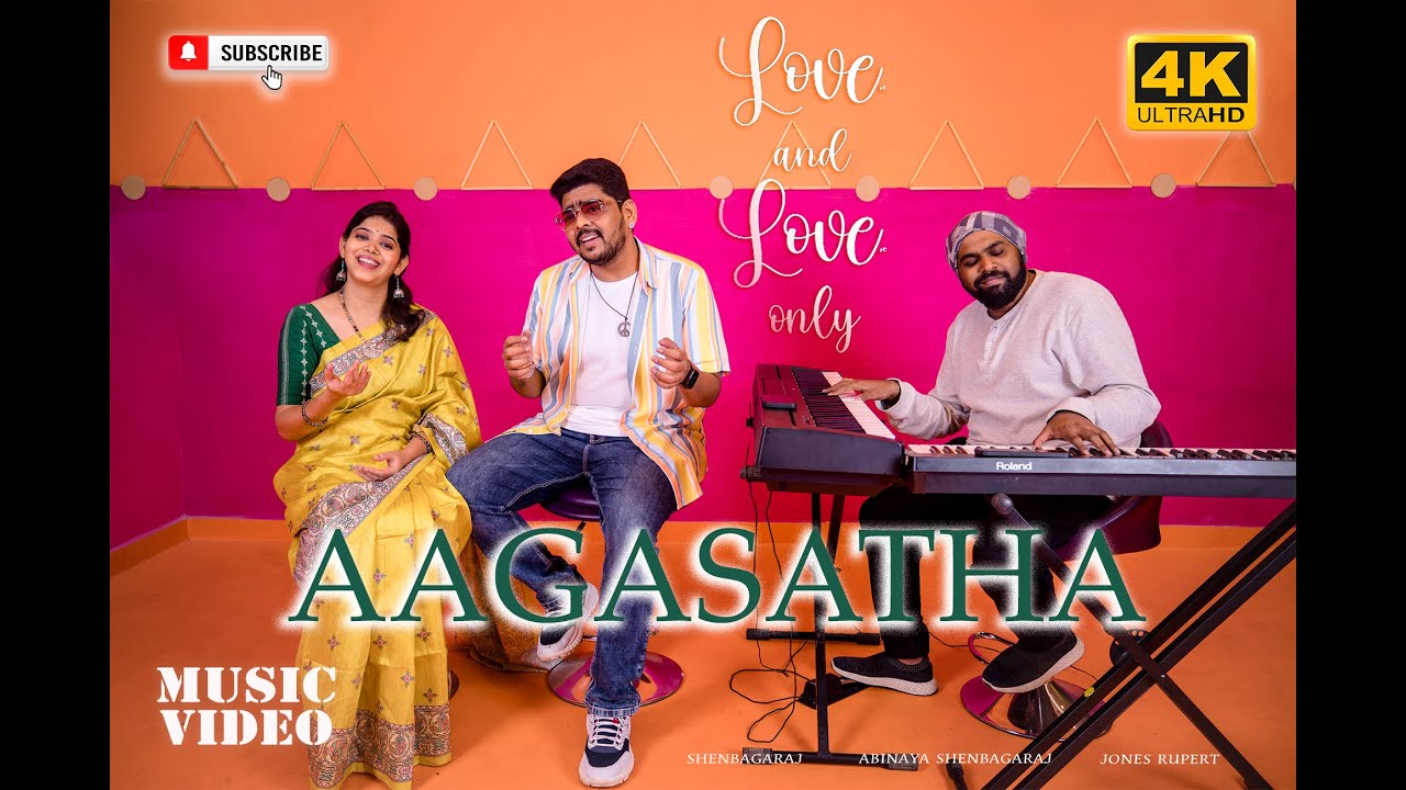 Aagasatha | Cover Song | Shenbagaraj | Abinaya Shenbagaraj | Santhosh ...
