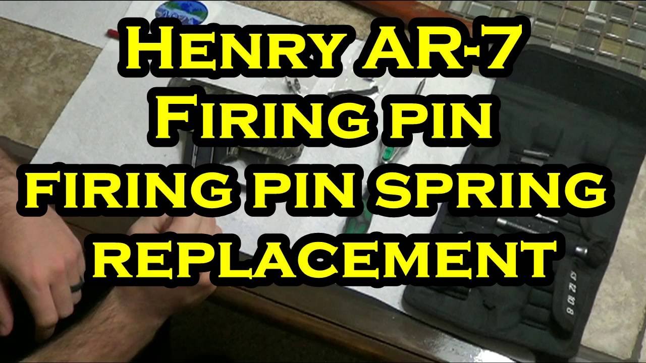 Henry Ar-7 Survival rifle 22lr (charter arms) firing pin replacement. 2 ...
