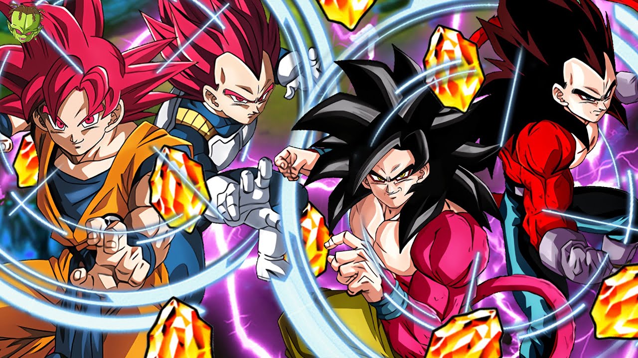 Los MEJORES BANNERS de la HISTORIA! FULL SUMMONS a GOGETA SSJ4 LR y los ...