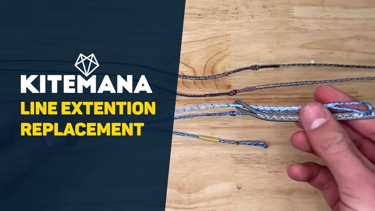 HOW TO: Remove and replace kiteline extensions - YouTube