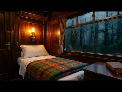 A Night on the Orient Express (1924)Train Ambience & Rain | Sleep Story
