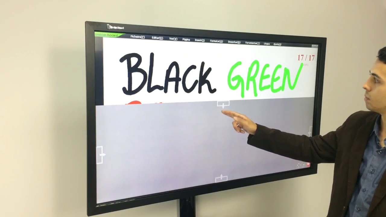 TV Touch Frame Unionboard - YouTube