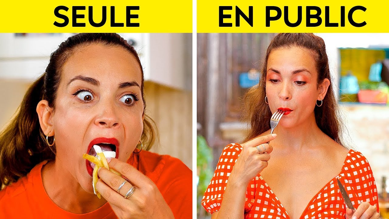 Filles En Public Vs Filles Seules Règles De Savoir Vivre Seule Ou En Société Par 123 Go
