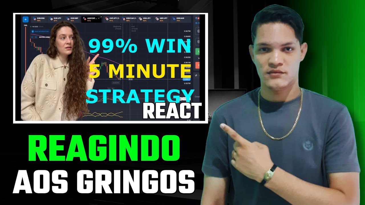 REAGINDO A Katie Tutorials - REACT GRINGOS OPERANDO OPÇÕES BINÁRIAS ...