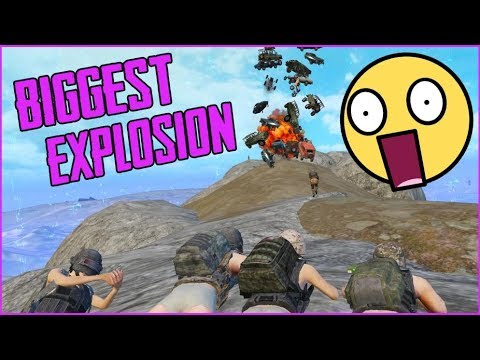 BIGGEST EXPLOSION💥 IN HISTORY OF PUBG MOBILE - YouTube
