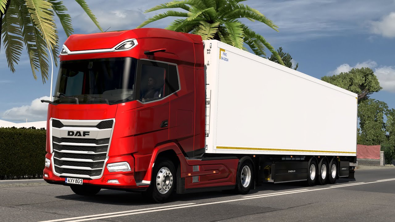 DAF XG 2021 Realistic Driving Euro Truck Simulator 2 POV Drive Gameplay ...