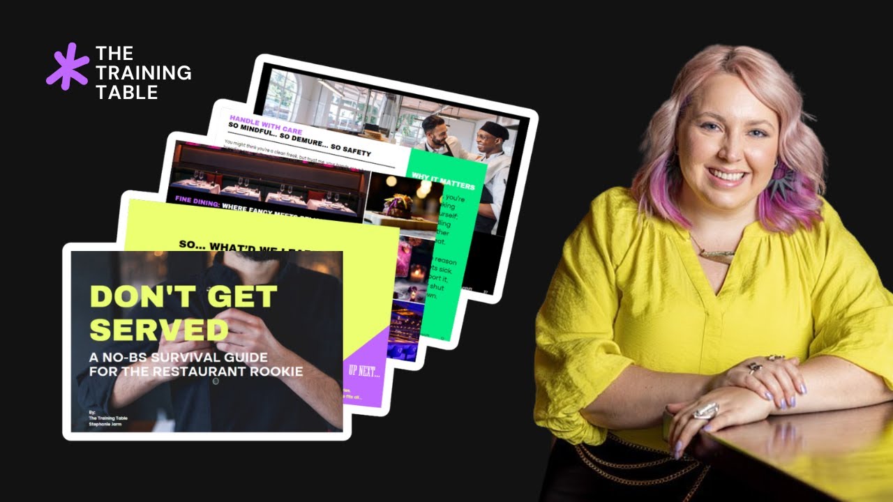 Introducing: Don't Get Served eBook | The Training Table - YouTube