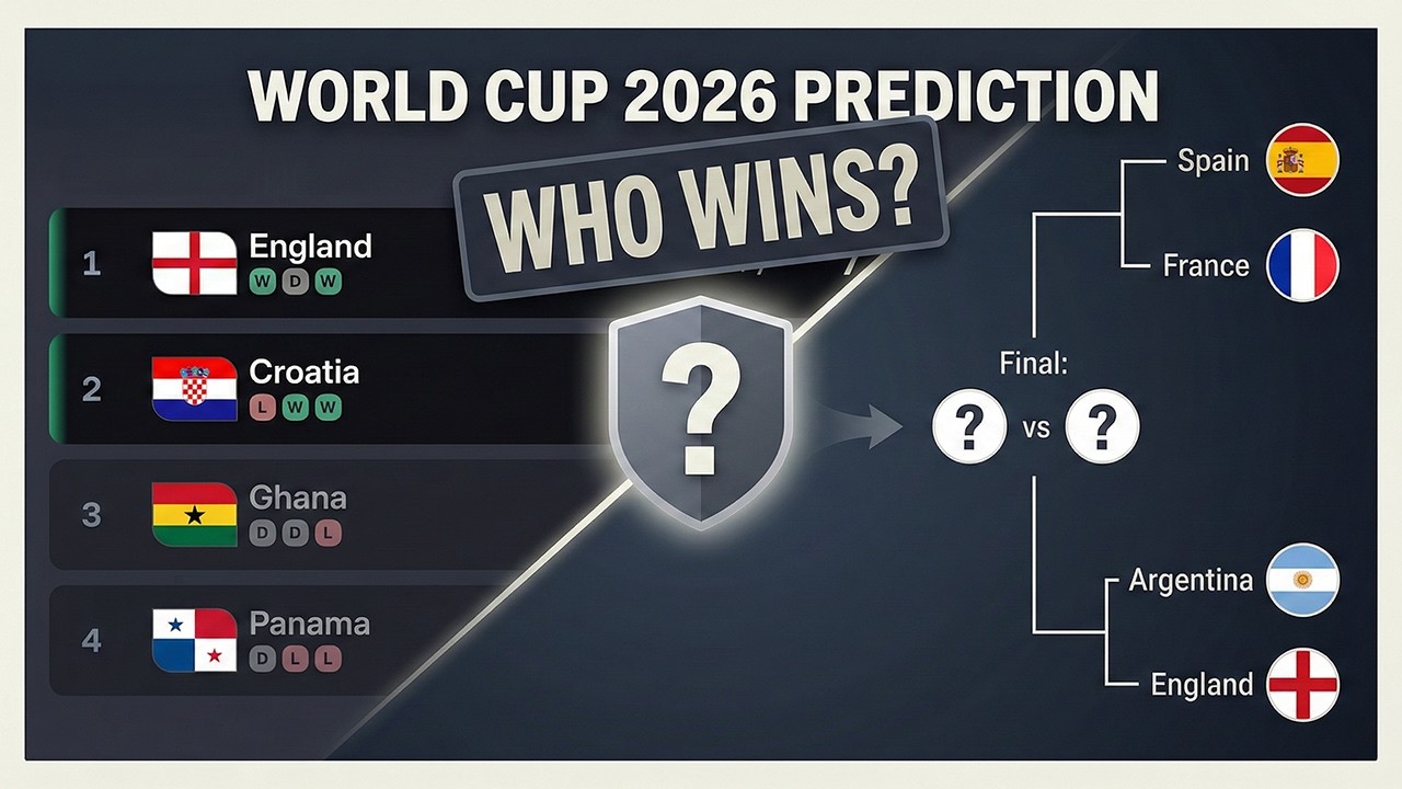 2026 World Cup Prediction: Live Group Tables & Full Knockout Bracket 🏆 ...