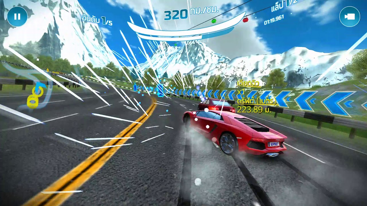 asphalt nitro Lamborghini Aventador LP700-4 - YouTube