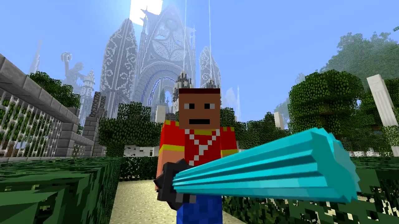 Minecraft Lightsaber Mod | Episode 1008 - YouTube