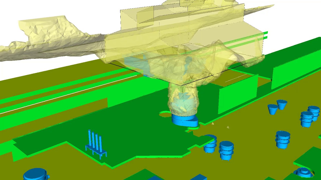 CFD simulation of a steelworks - Thermal comfort - YouTube
