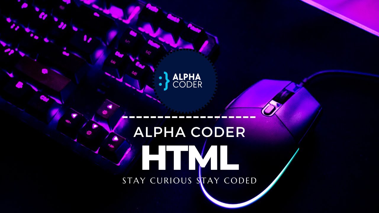 Html Unleashed Intro Alphacoder Youtube