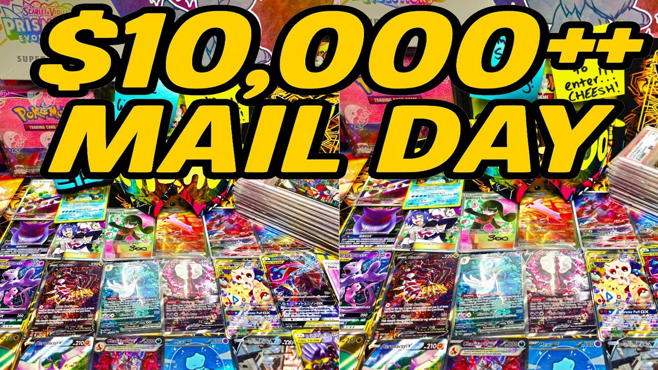 Poke'Aus's First Mail Day!!! - YouTube