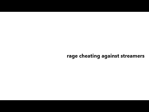rage cheating against streamers (Ft. ZKMushroom, Panduh, SayWallahBruh ...