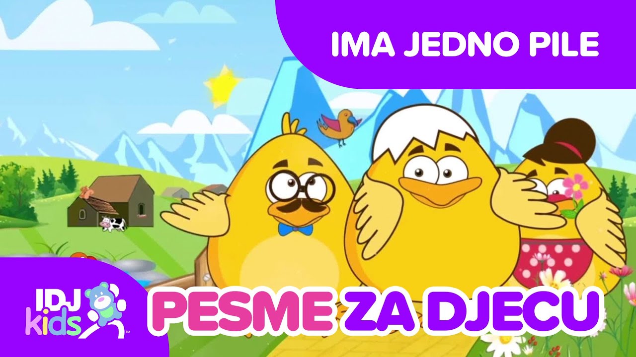 IMA JEDNO PILE // NAJLJEPSE DJECIJE PJESME // @IDJKidsBA - YouTube Music