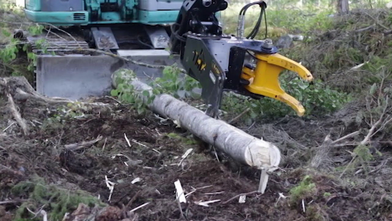 Splitting Blade Attachment // TMK Tree Shear - YouTube