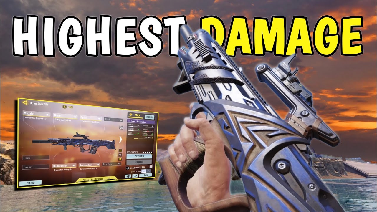 FAST ADS + NO RECOIL + LONG RANGE ODEN BEST GUNSMITH in SEASON 1 | best ...