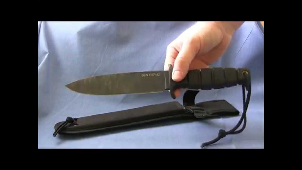 Ontario SP42 Survival Knife: Teaser - YouTube