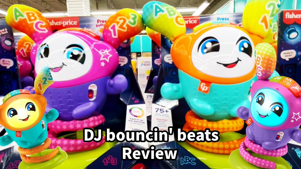 Fisher Price DJ Bouncin Beats and DJ Bouncin Star Full Demo - YouTube