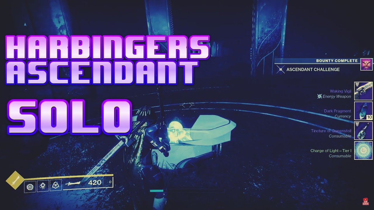 Destiny 2 - Harbingers Seclude Ascendant (Dreaming City / Solo ) - YouTube